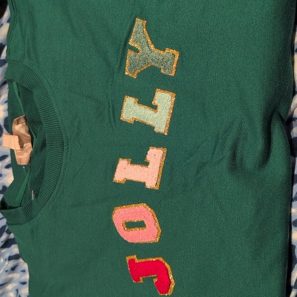 Philosophy | Tops | Philosophy Green Holiday Sweatshirt | Poshmark
